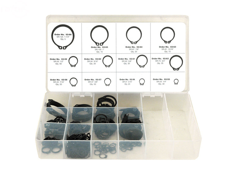 Rotary # 7 Snap Ring Assortment Kit — Master Landscape Supply