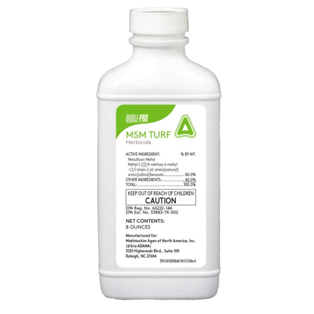 Quali-Pro MSM Turf Herbicide 8 oz. Bottle — Master Landscape Supply