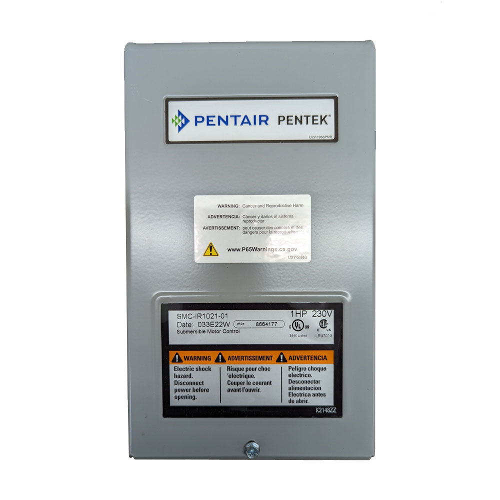Pentair SMC-IR1021-01 Pentek 1 HP Submersible Water Pump Control Box ...