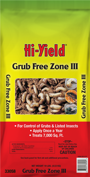Hi-Yield 33058 Grub Free Zone III 5% 10 lb — Master Landscape Supply