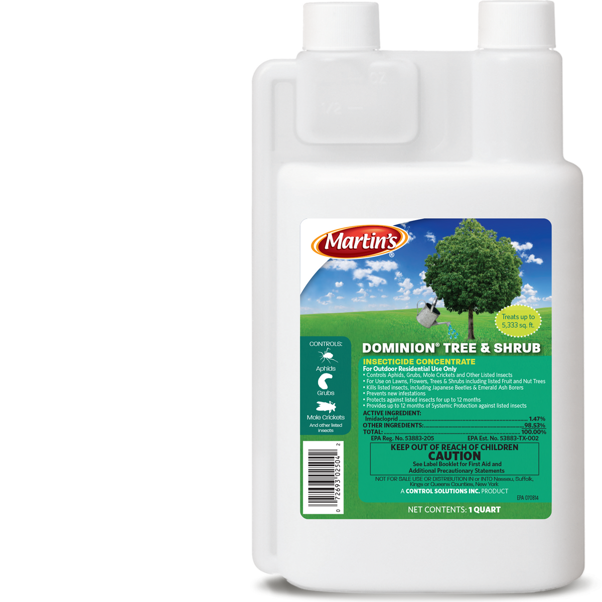 Martin's Dominion Tree & Shrub Insecticide Concentrate - 1 Quart ...