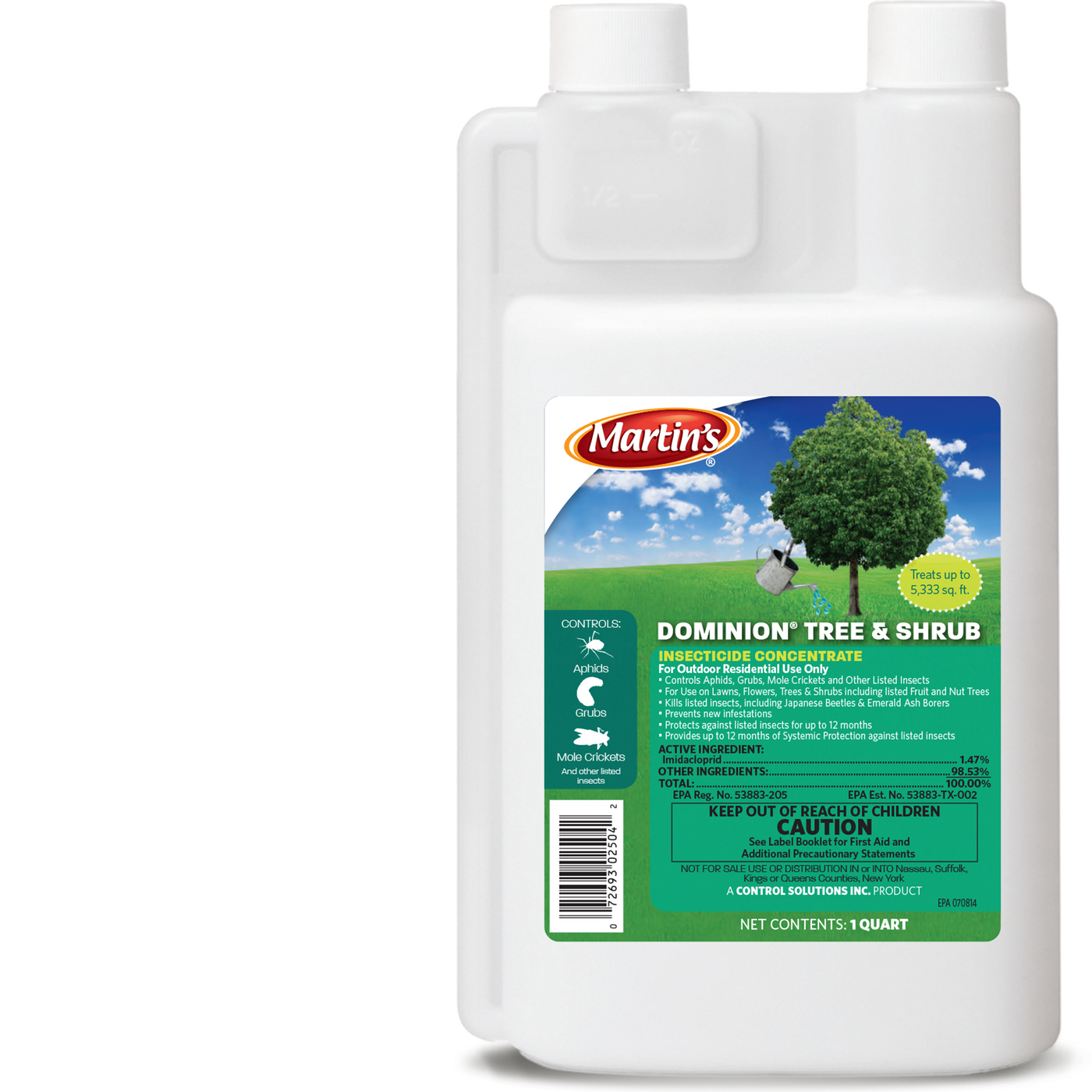 Martin's Dominion Tree & Shrub Insecticide Concentrate - 1 Quart ...