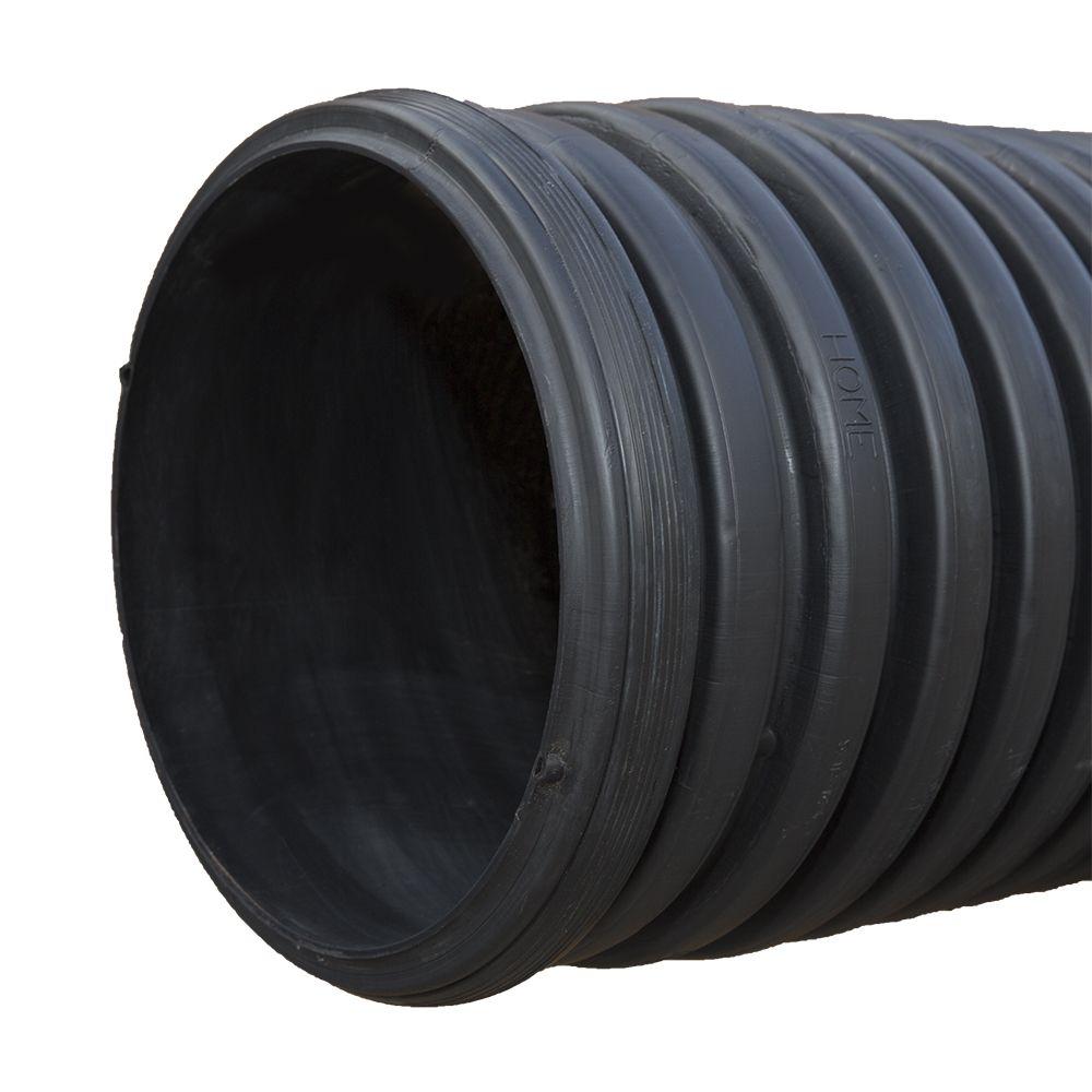 Corrugated Pipe 4" x 20 ft. Smooth Core — Master Landscape Supply