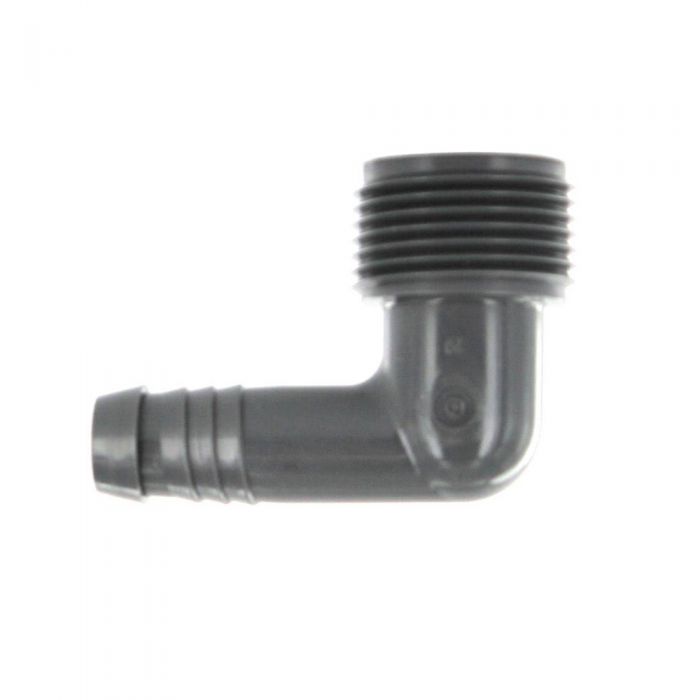 AG SRE3/4 Barb Elbow 3/4" (3/4" MIPT X Barb) — Master Landscape Supply